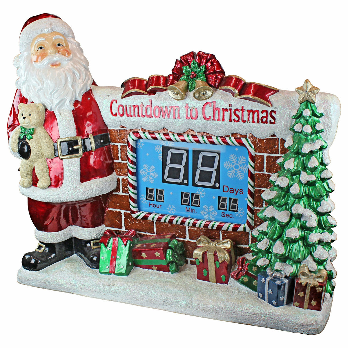 Santa's Countdown to Christmas Digital Sculpture – LivingSpaceGear