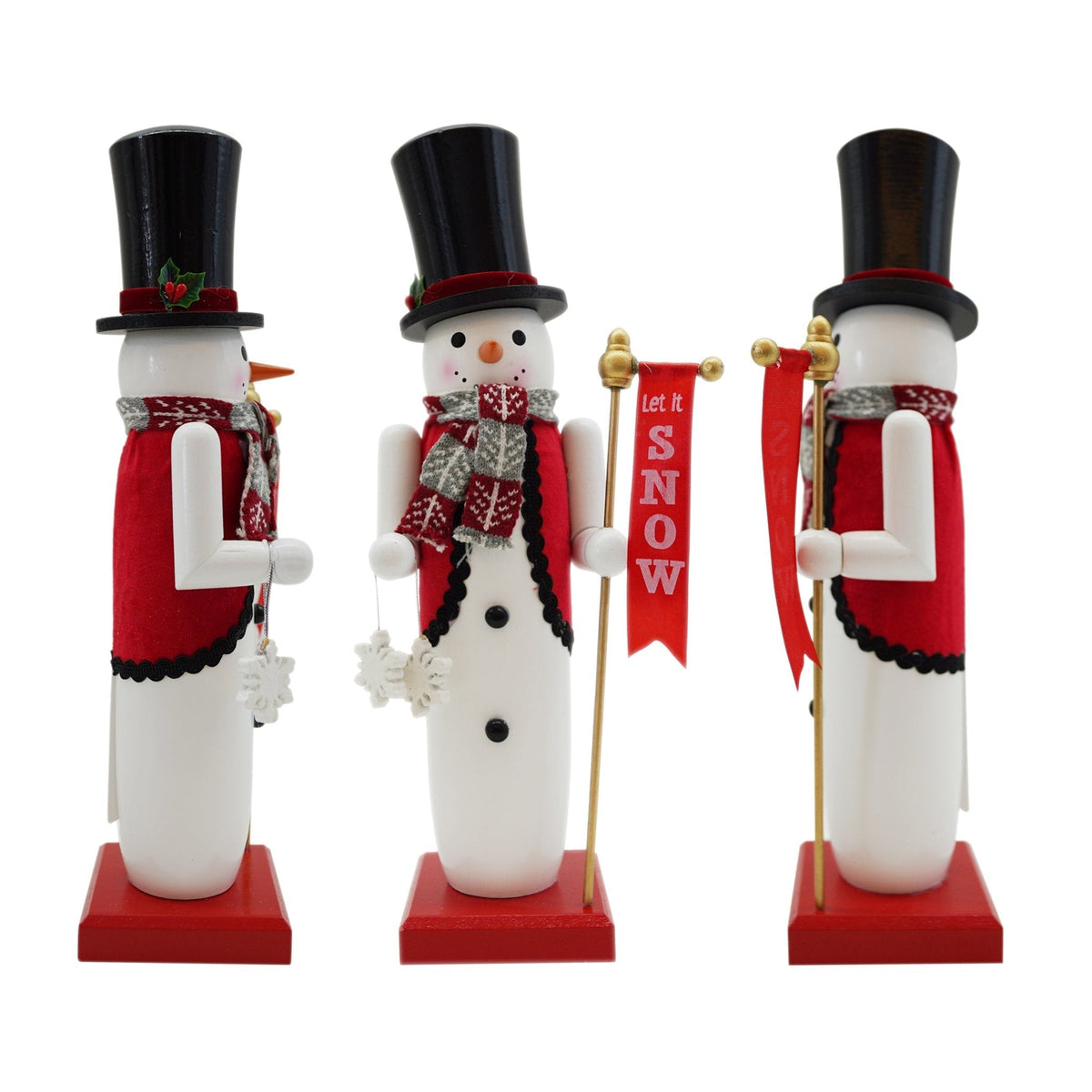 14" Snowman Nutcracker – LivingSpaceGear