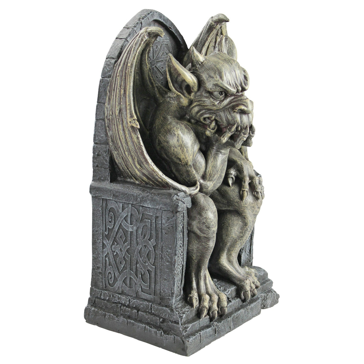Hemlock's Gargoyle Throne Statue: Large – LivingSpaceGear