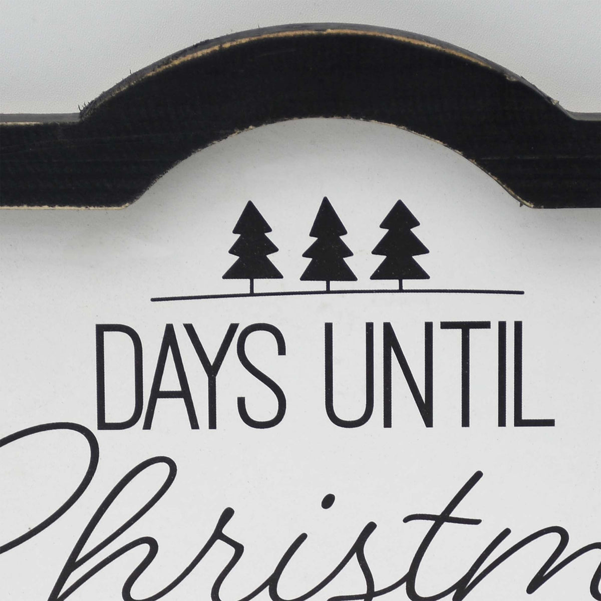 Wood Christmas Countdown Calendar with Magnet – LivingSpaceGear